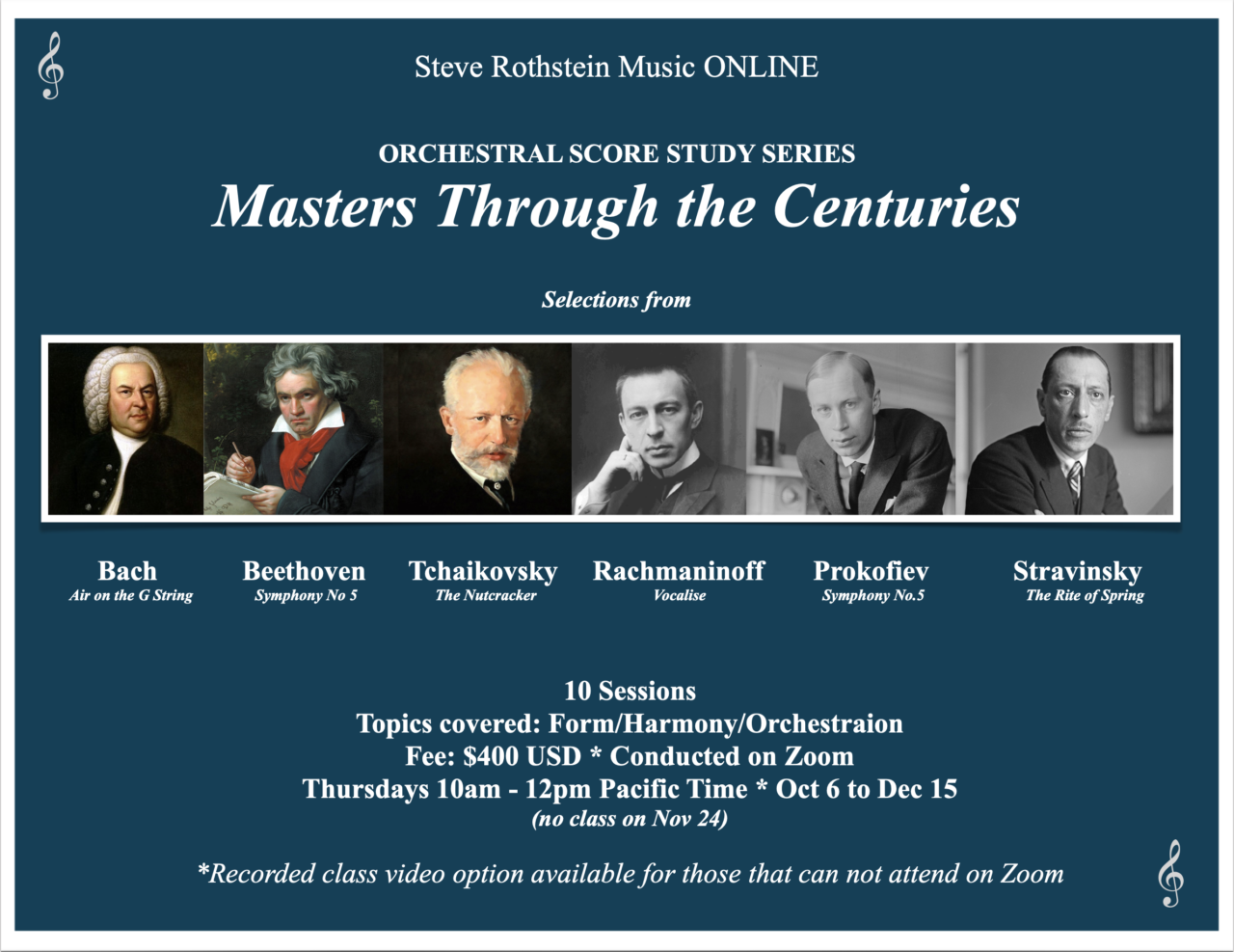 Online Classes | Steve Rothstein Music